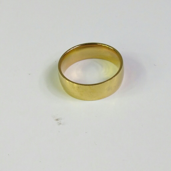 Jewelry | 22k Gold Filled Titanium Ring | Poshmark